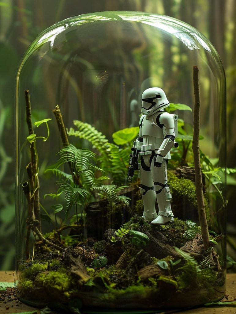 15+ Star Wars Garden Terrarium Ideas - May 4 Be With You