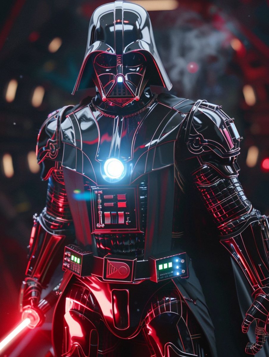 What If Vader’s Armor Is Redesigned By Tony Stark - May 4 Be With You