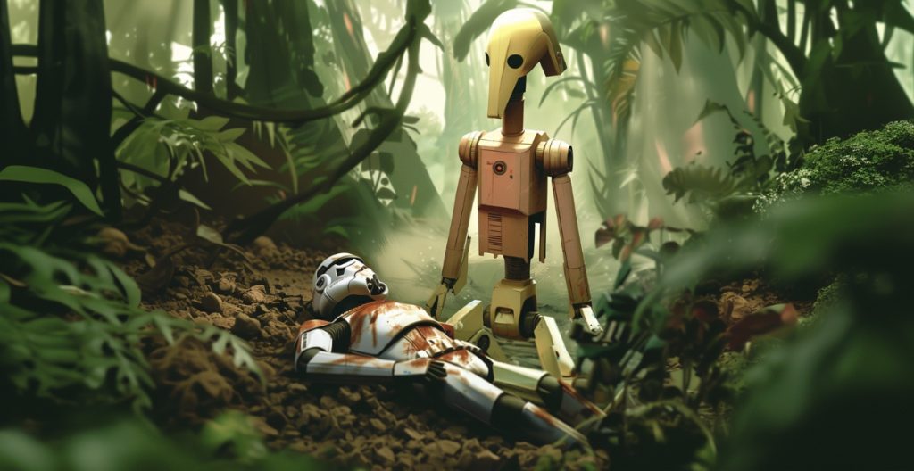 The Battle Droid Count Dooku Gave Free Will - May 4 Be With You