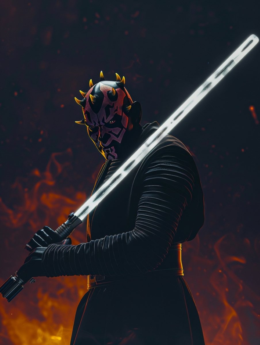Why Did Darth Maul Stop Using The Mandalorian Darksaber? - May 4 Be ...