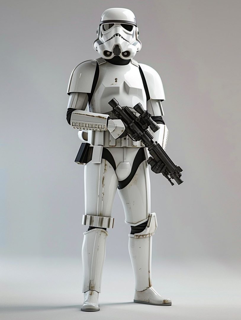 Why Do Stormtroopers Have These Small Plates With 0ll on Their Back ...