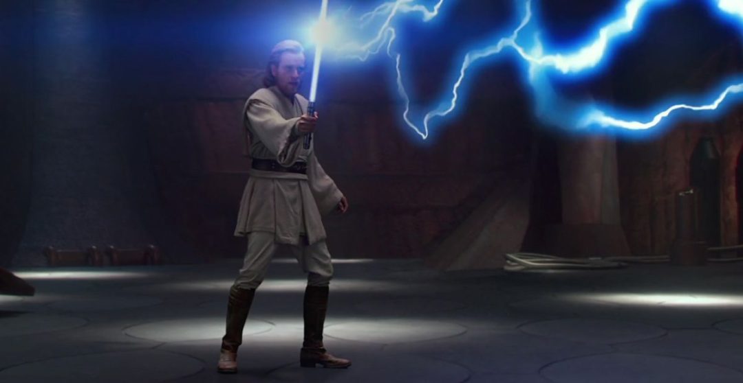 How Can Obi Wan Deflects Force Lightning With Ease and Class? So Many ...