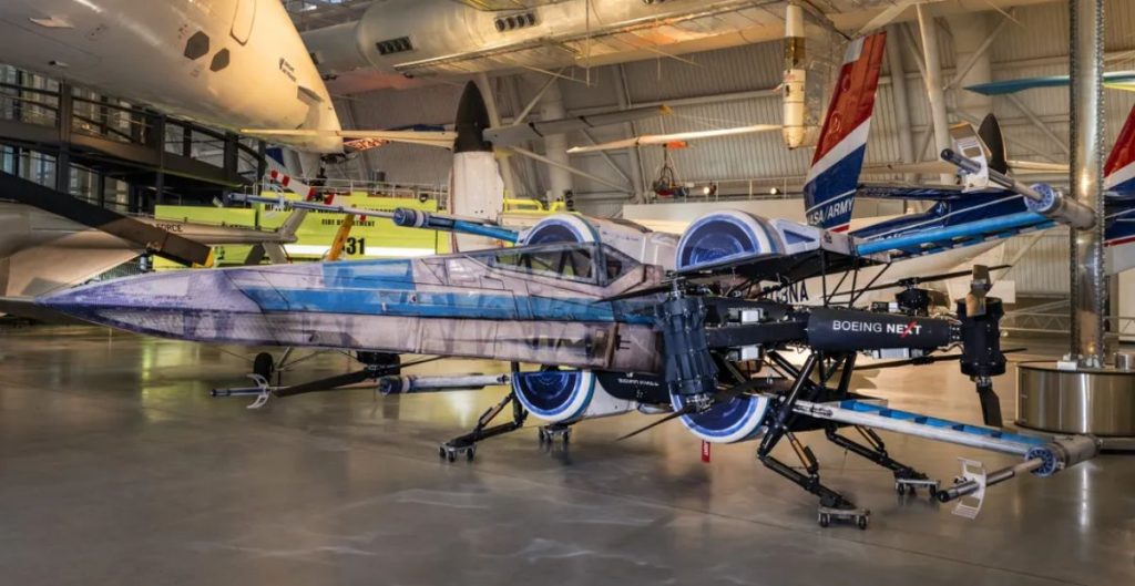 Boeing Built a Flying X-Wing Starfighter with a 20.2-Foot Wingspan That ...