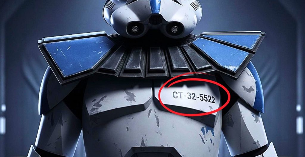 Why Didn’t The Clones Have Their CT Number On Their Armour Like This ...
